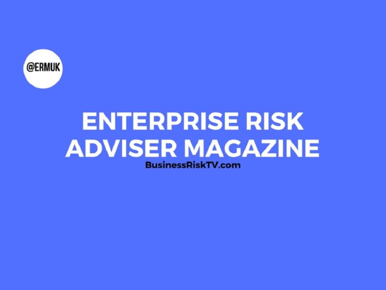 Enterprise Risk Management Magazine BusinessRiskTV ERM Magazine ...