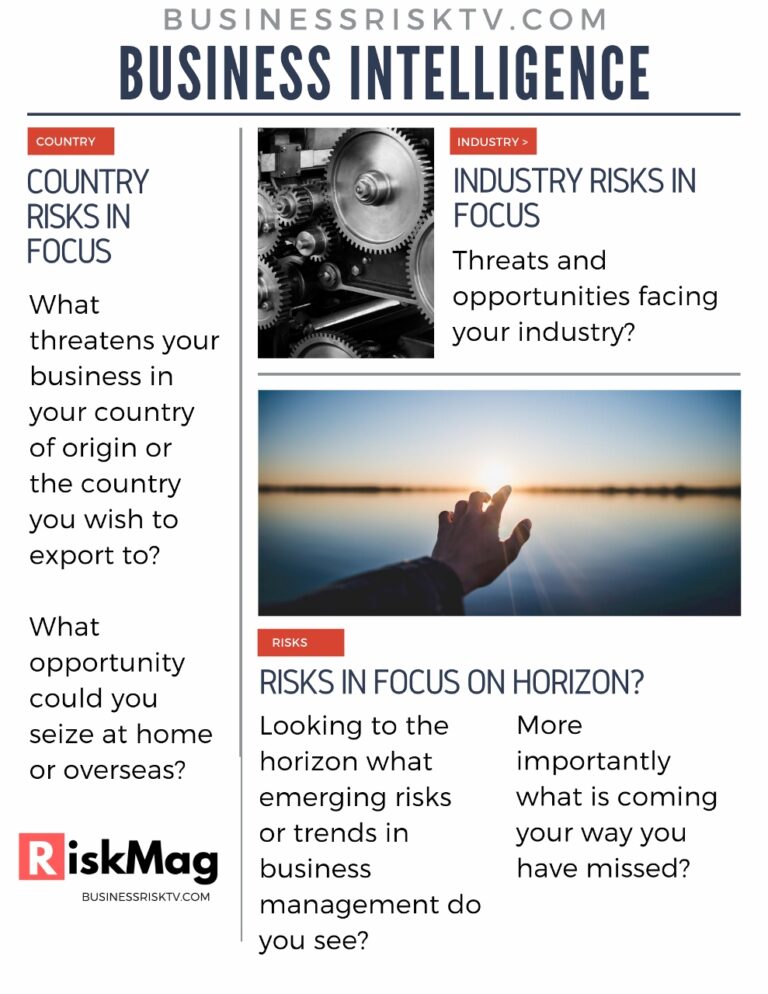 Business Intelligence BusinessRiskTV How To Use Business Intelligence ...