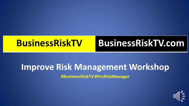 Project Risk Management Forum BusinessRiskTV Project Risks – BusinessRiskTV